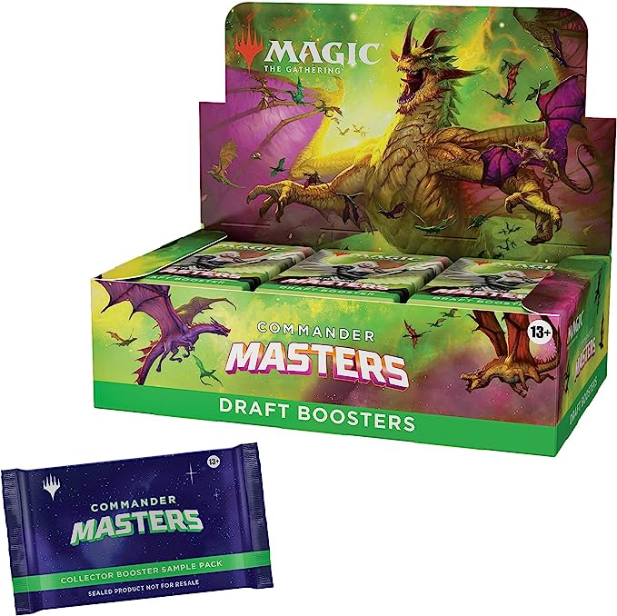 Magic: The Gathering - Commander Masters - Draft Booster Box – Riftgate