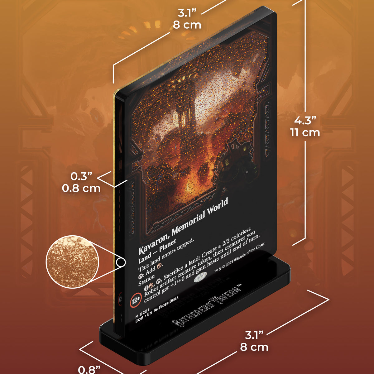 Magic: The Gathering - Kavaron, Memorial World Slab Standee (PREORDER ...