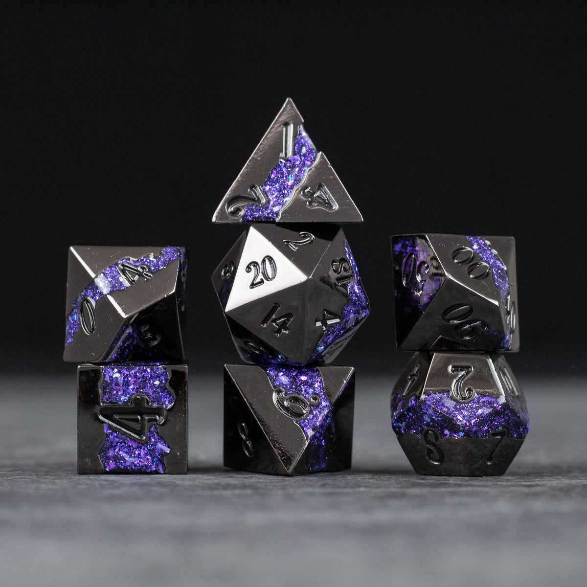 Purple Rift Dice Set – Riftgate