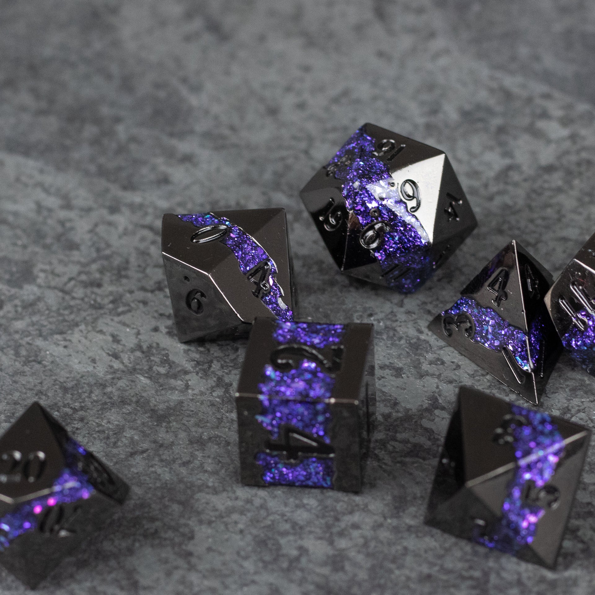 Purple Rift Dice Set – Riftgate